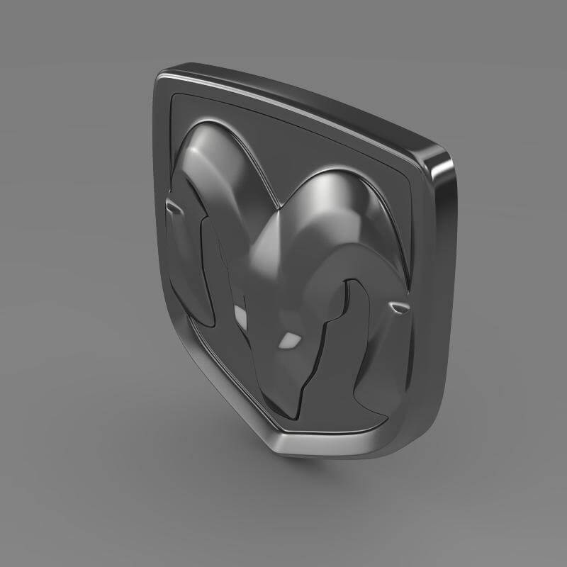 Dodge Logo - 3D Model by Creative Idea Studio