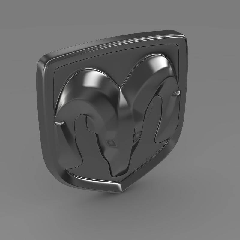 Dodge Logo - 3D Model by Creative Idea Studio