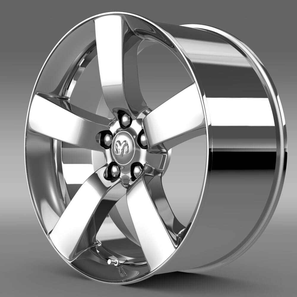Dodge T Rim - 3D Model by Creative Idea Studio