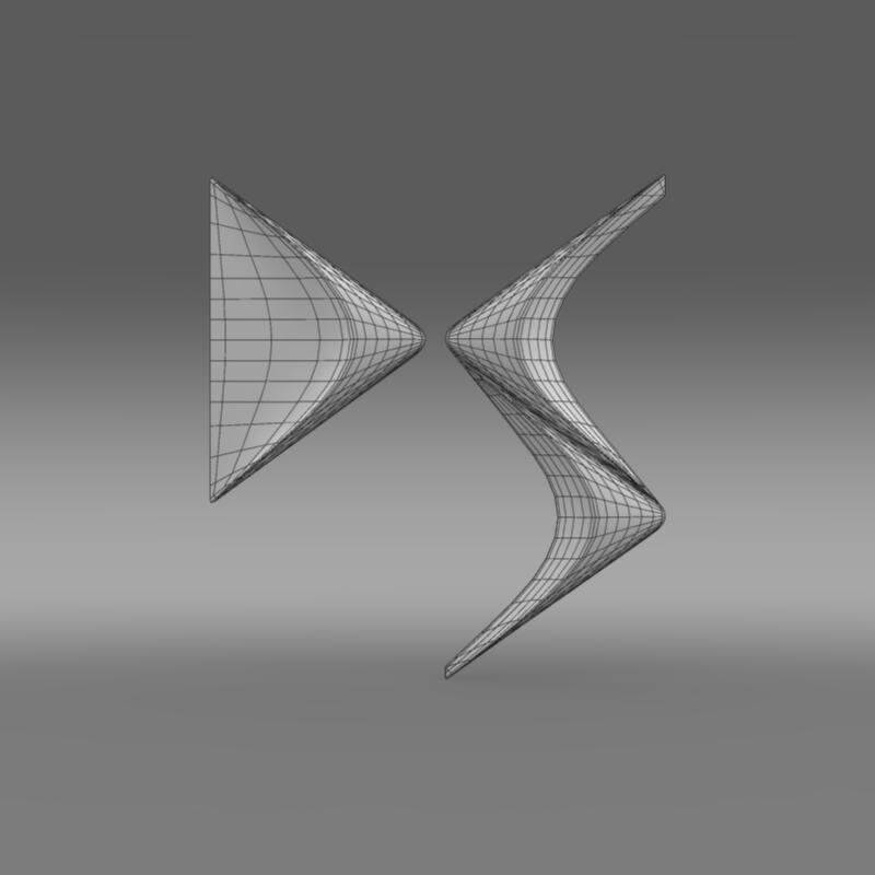 DS Logo - 3D Model by Creative Idea Studio