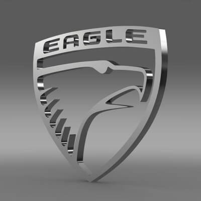 Eagle Logo - 3D Model by Creative Idea Studio