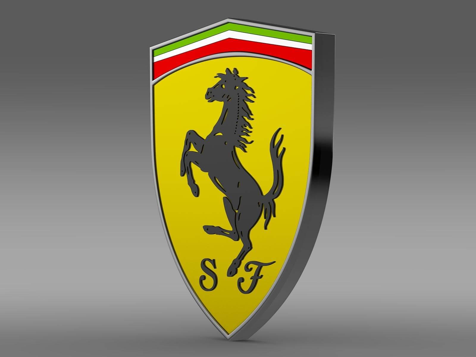 Ferarri Logo2 - 3D Model by Creative Idea Studio