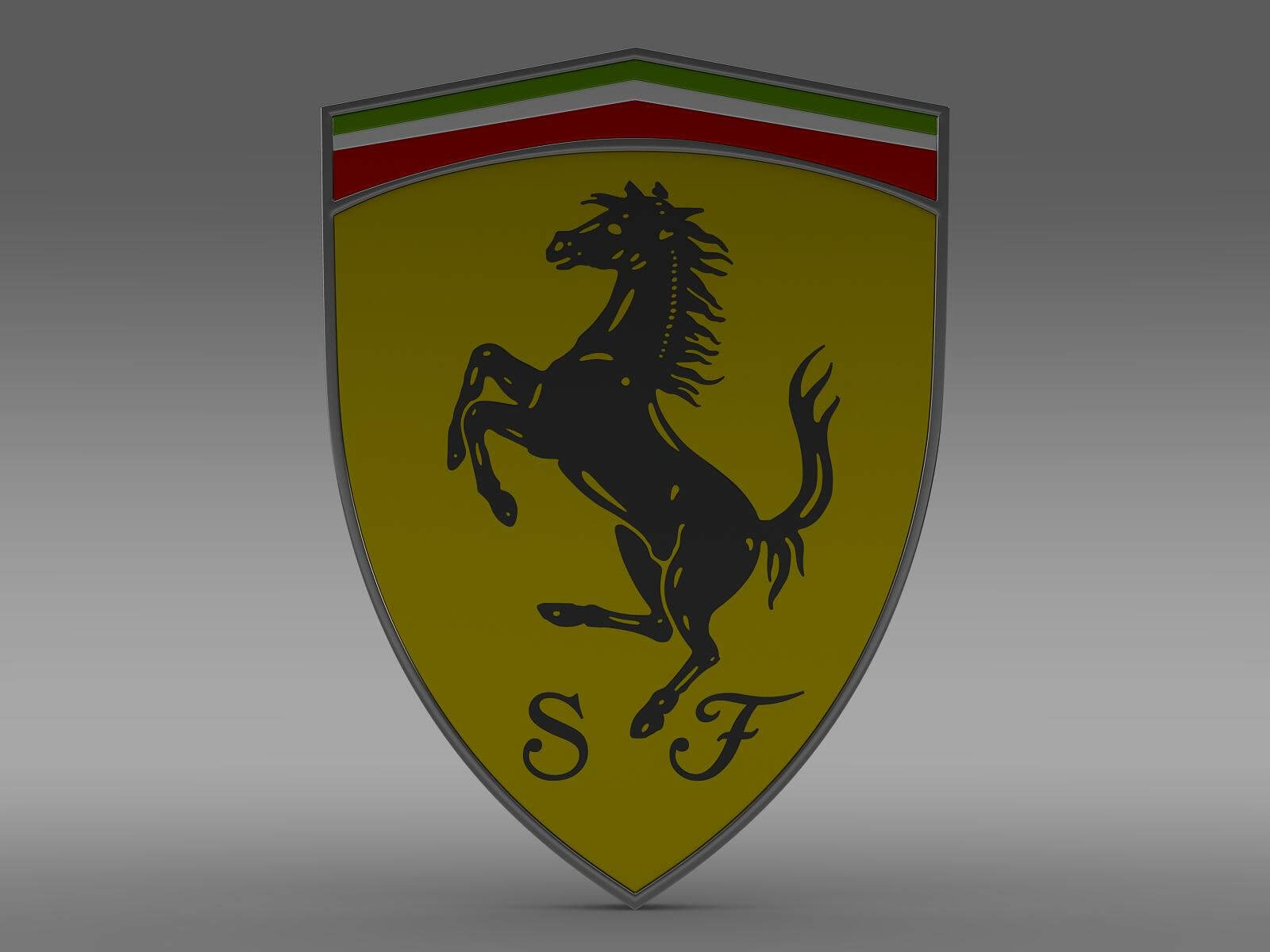 Ferarri Logo2 - 3D Model by Creative Idea Studio