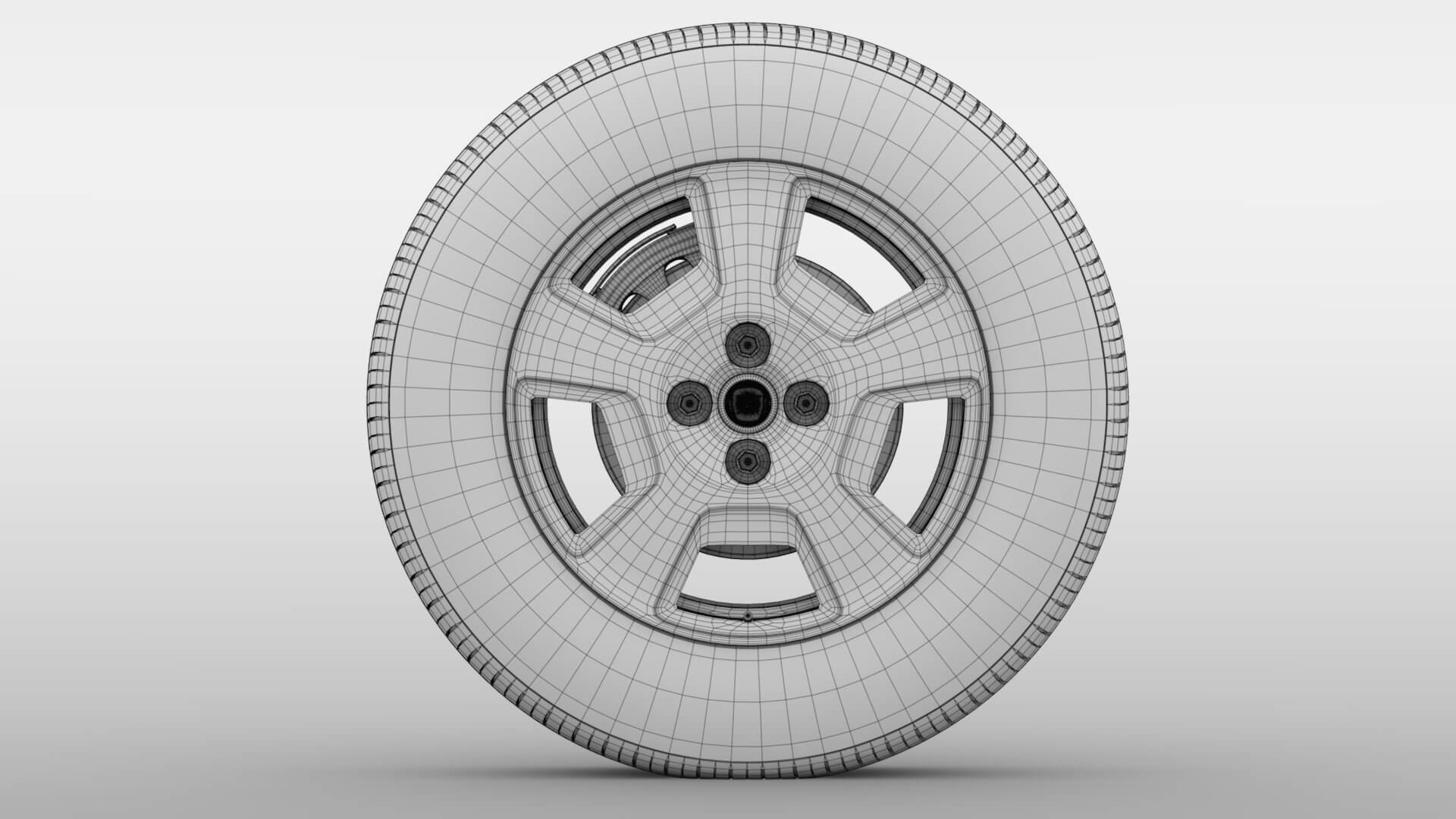 Fiat Fiorino Wheel 2017 - 3D Model by Creative Idea Studio