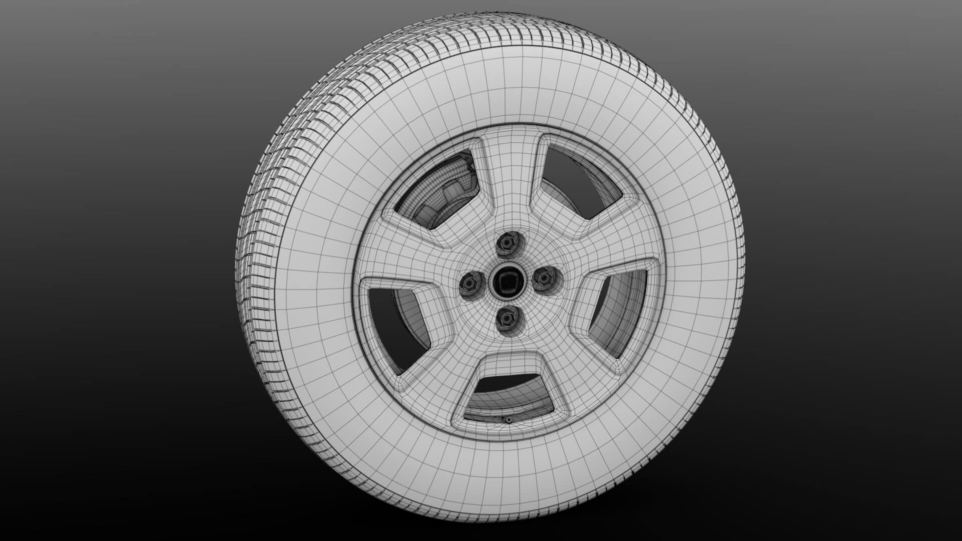 Fiat Fiorino Wheel 2017 - 3D Model by Creative Idea Studio