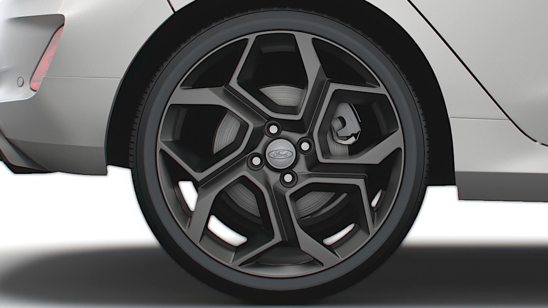Ford Fiesta ST 2022 Wheel - 3D Model by Creative Idea Studio