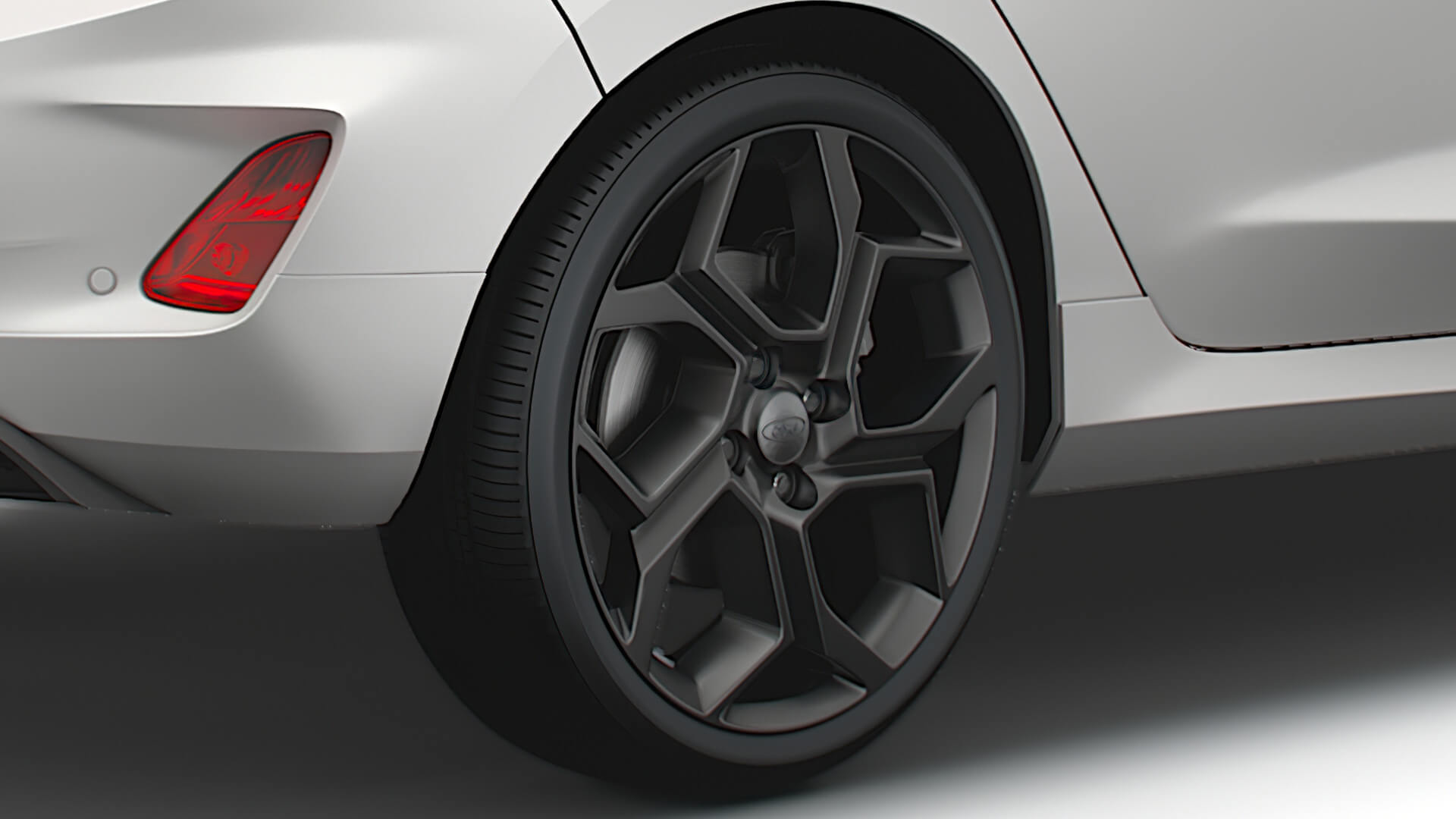 Ford Fiesta ST 2022 Wheel - 3D Model by Creative Idea Studio