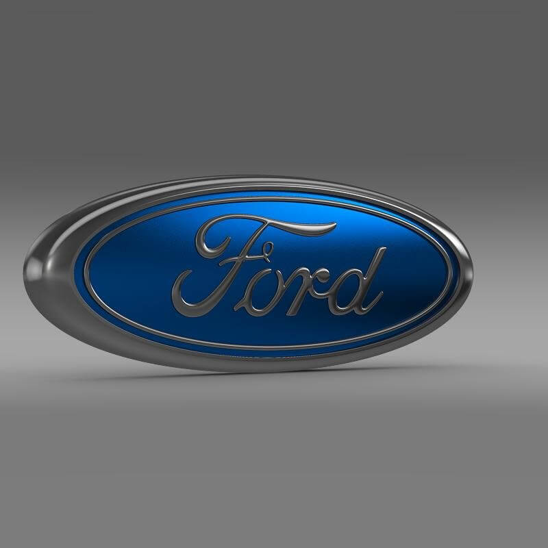 Ford Logo - 3D Model by Creative Idea Studio