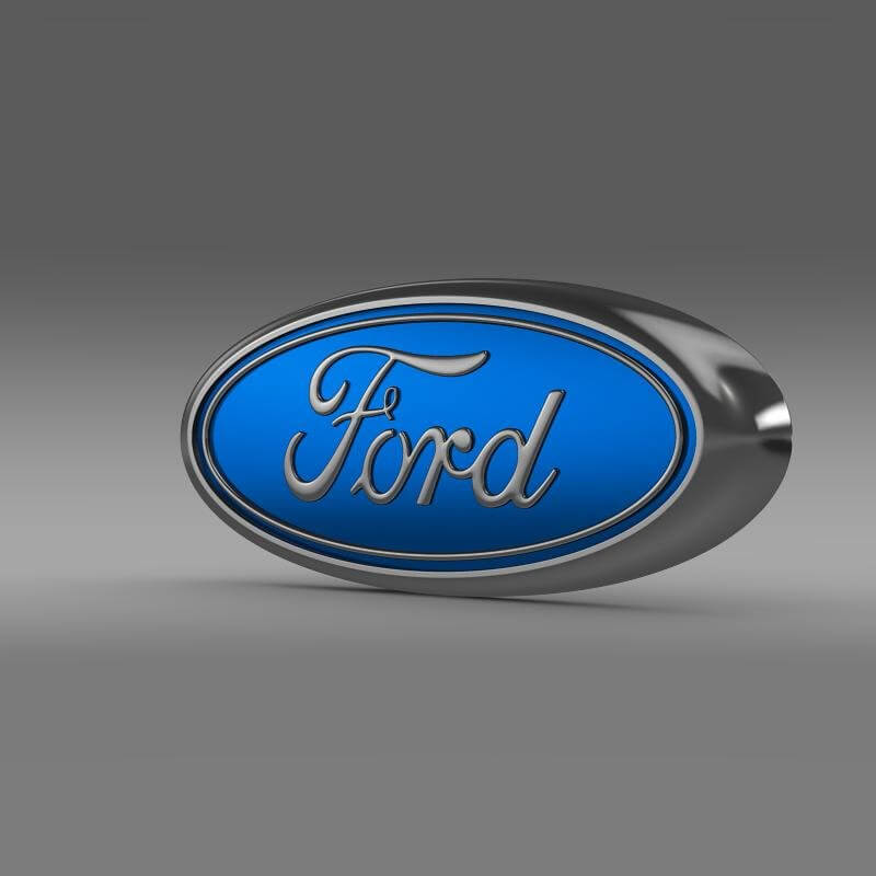 Ford Logo - 3D Model by Creative Idea Studio