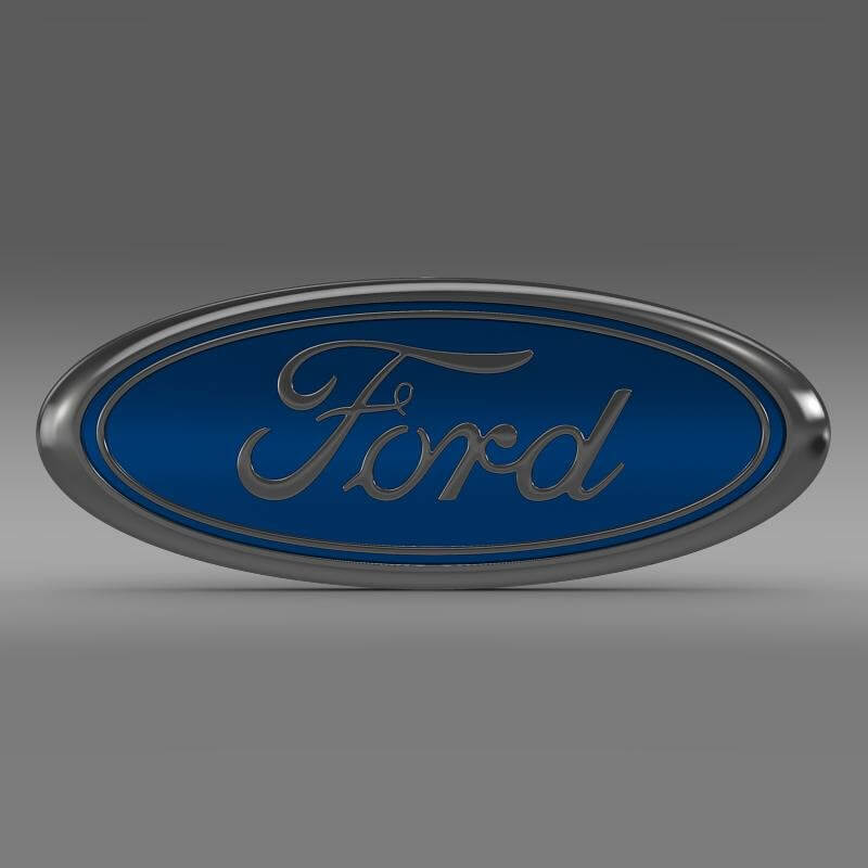 Ford Logo - 3D Model by Creative Idea Studio