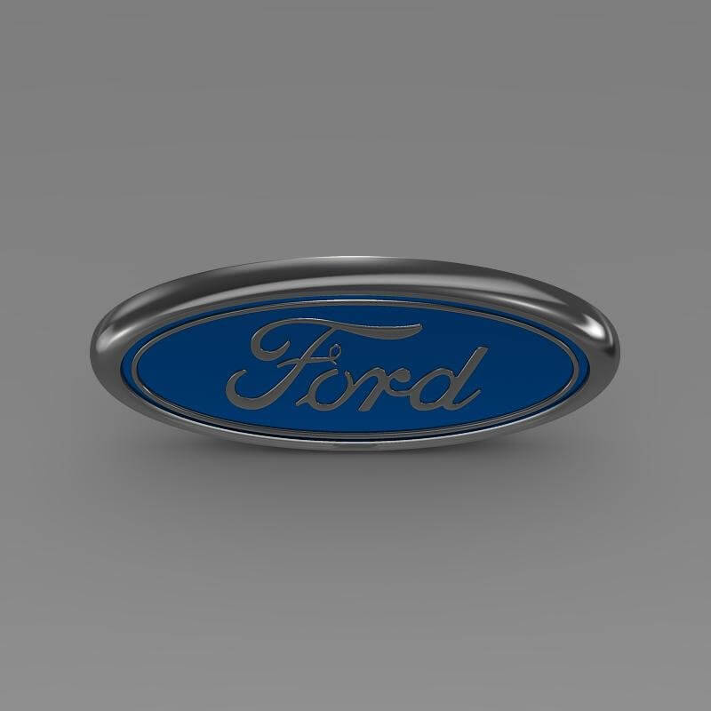 Ford Logo - 3D Model by Creative Idea Studio