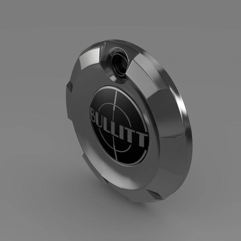 Ford Mustang Bullit Logo - 3D Model by Creative Idea Studio