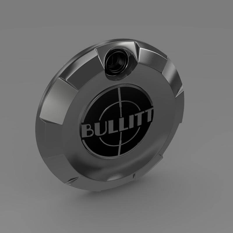 Ford Mustang Bullit Logo - 3D Model by Creative Idea Studio