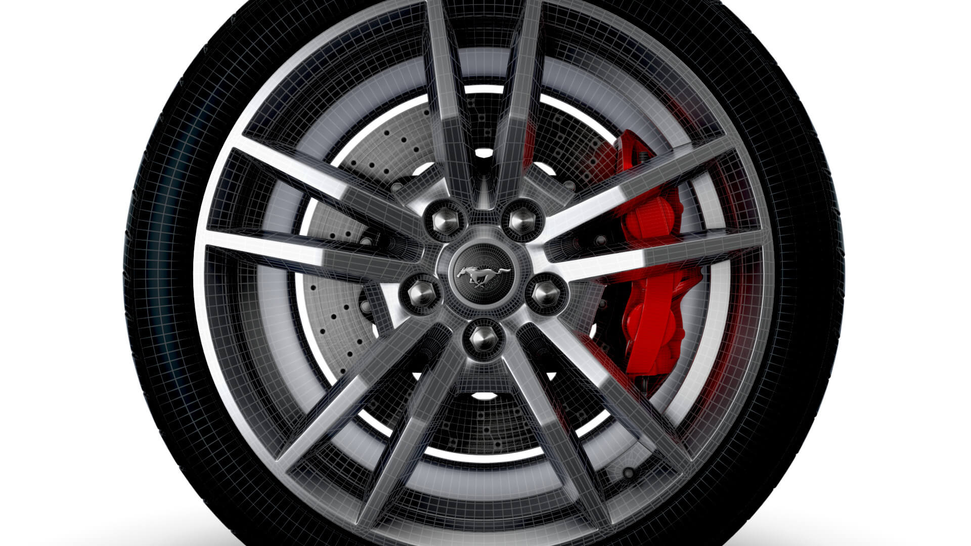 Mustang Gt Stock Rims