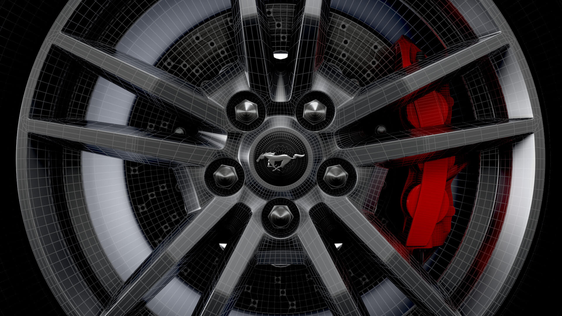 Mustang Gt Stock Rims