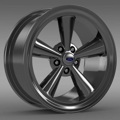 Ford Mustang GTH 2006 Rim - 3D Model by Creative Idea Studio