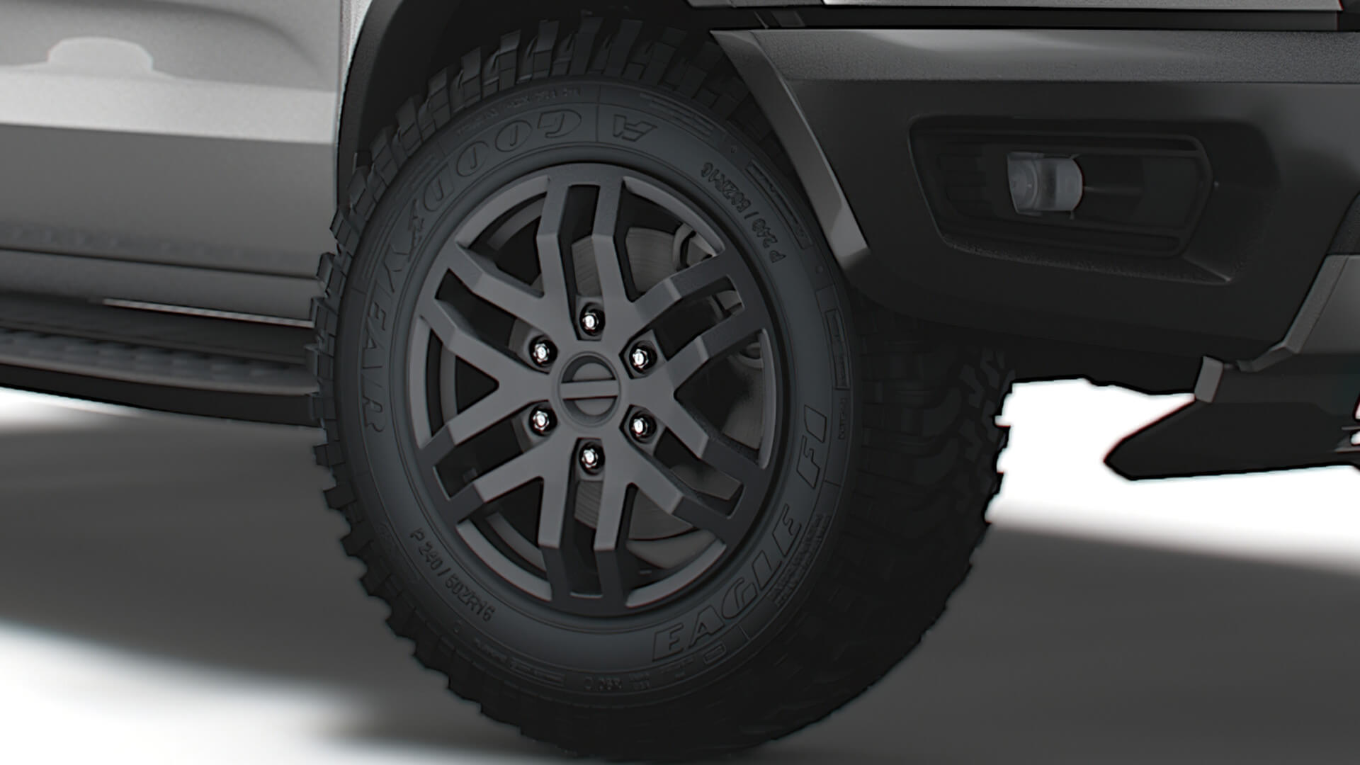 Ford Ranger Raptor 2021 Wheel - 3D Model by Creative Idea Studio