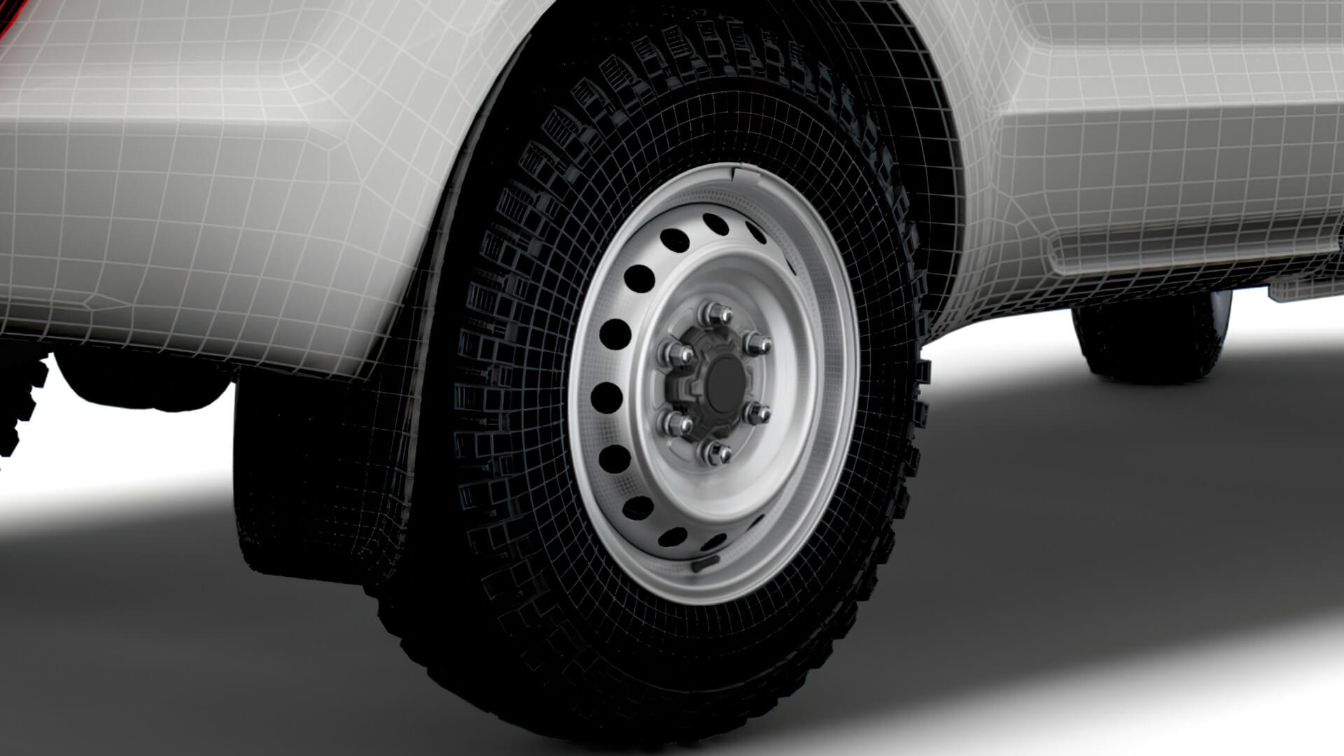 Ford Ranger XL 2021 Wheel - 3D Model by Creative Idea Studio