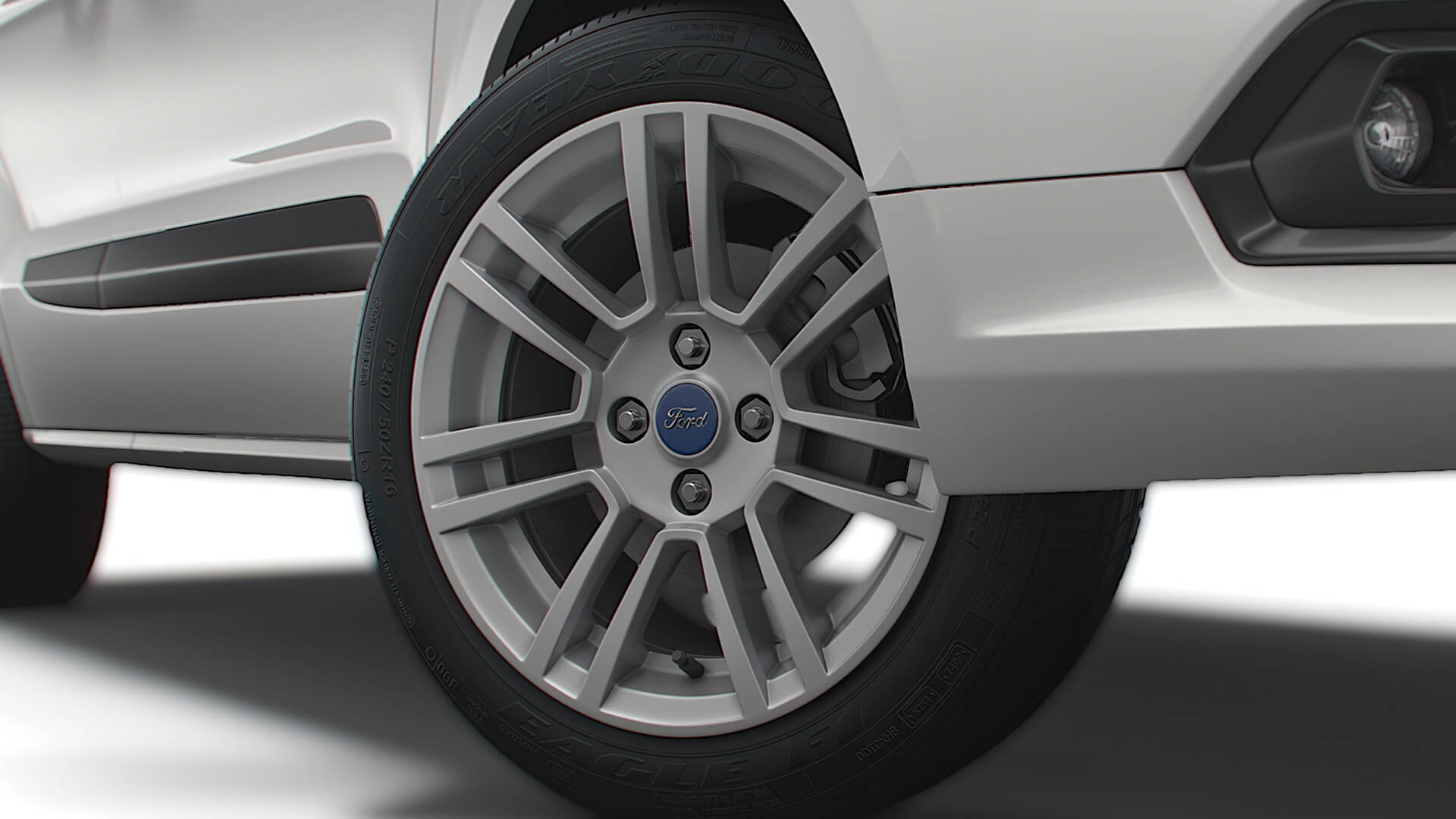 Ford Tourneo Courier 2021 Wheel - 3D Model by Creative Idea Studio