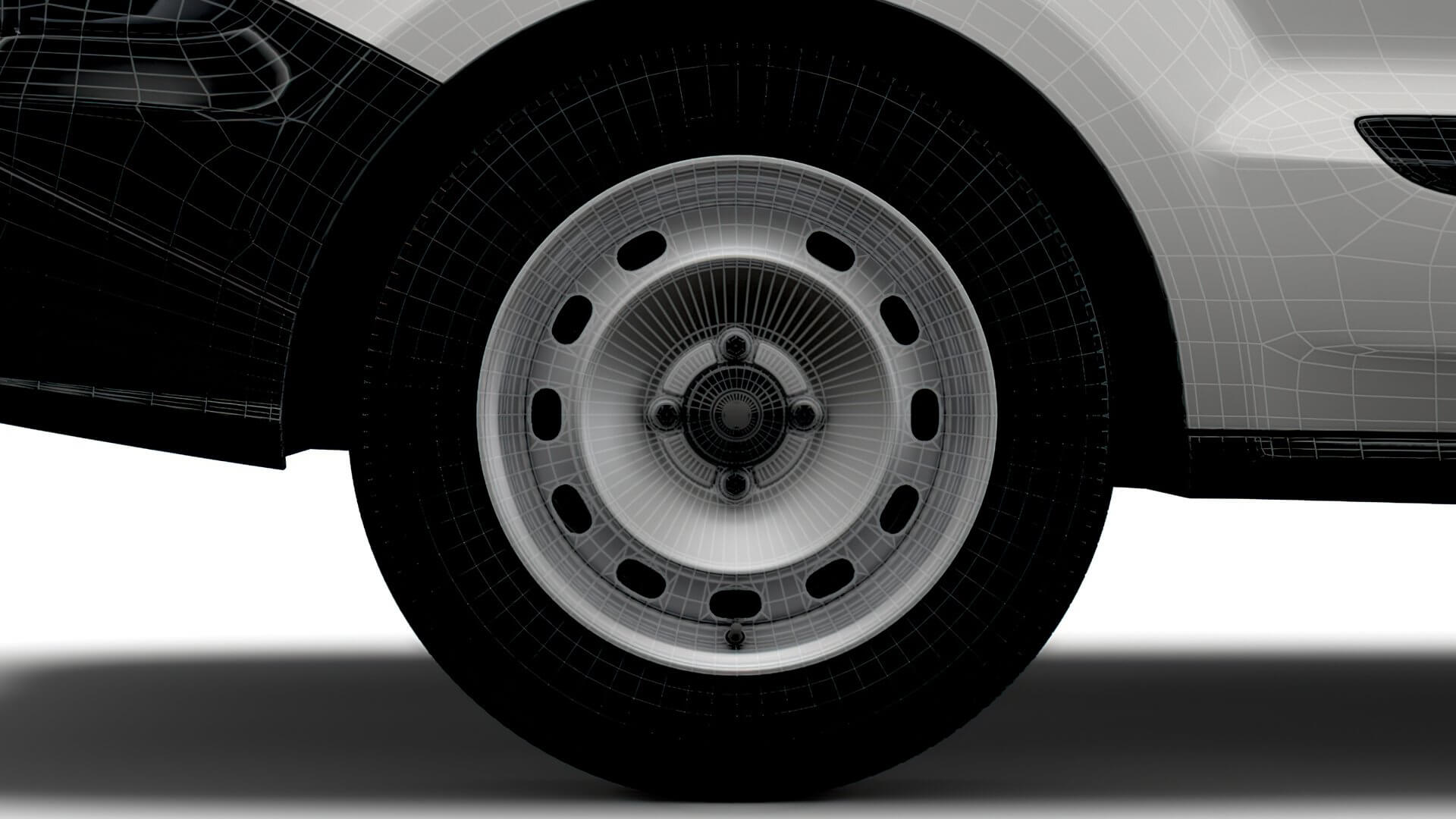 Ford Transit Courier Leader 2020 Wheel - 3D Model by Creative Idea Studio