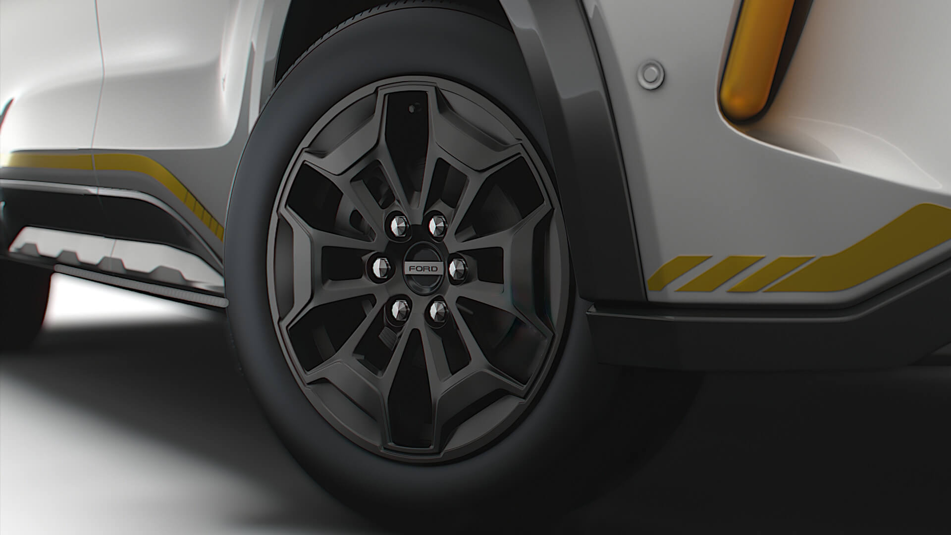 Ford Transit Custom Trail 2023 Wheel - 3D Model by Creative Idea Studio