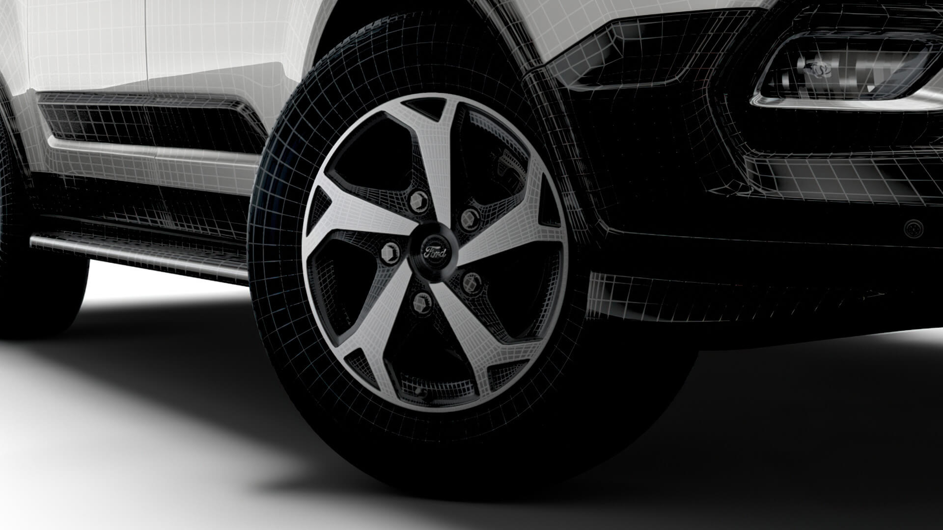 Ford Transit Custom Van Active 2021 Wheel - 3D Model by Creative Idea ...