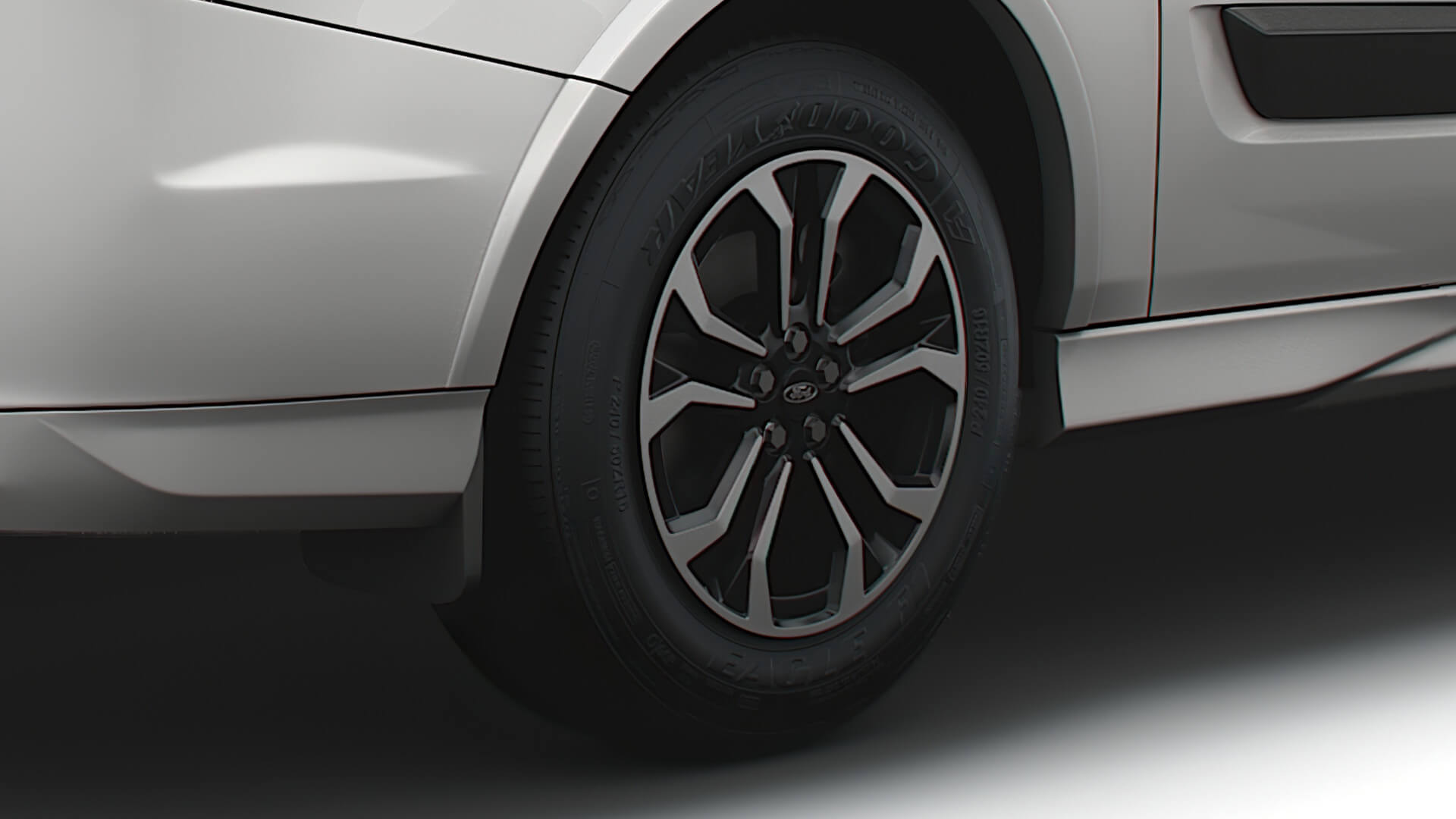 Ford Transit Custom Van Sport 2021 Wheel - 3D Model by Creative Idea Studio