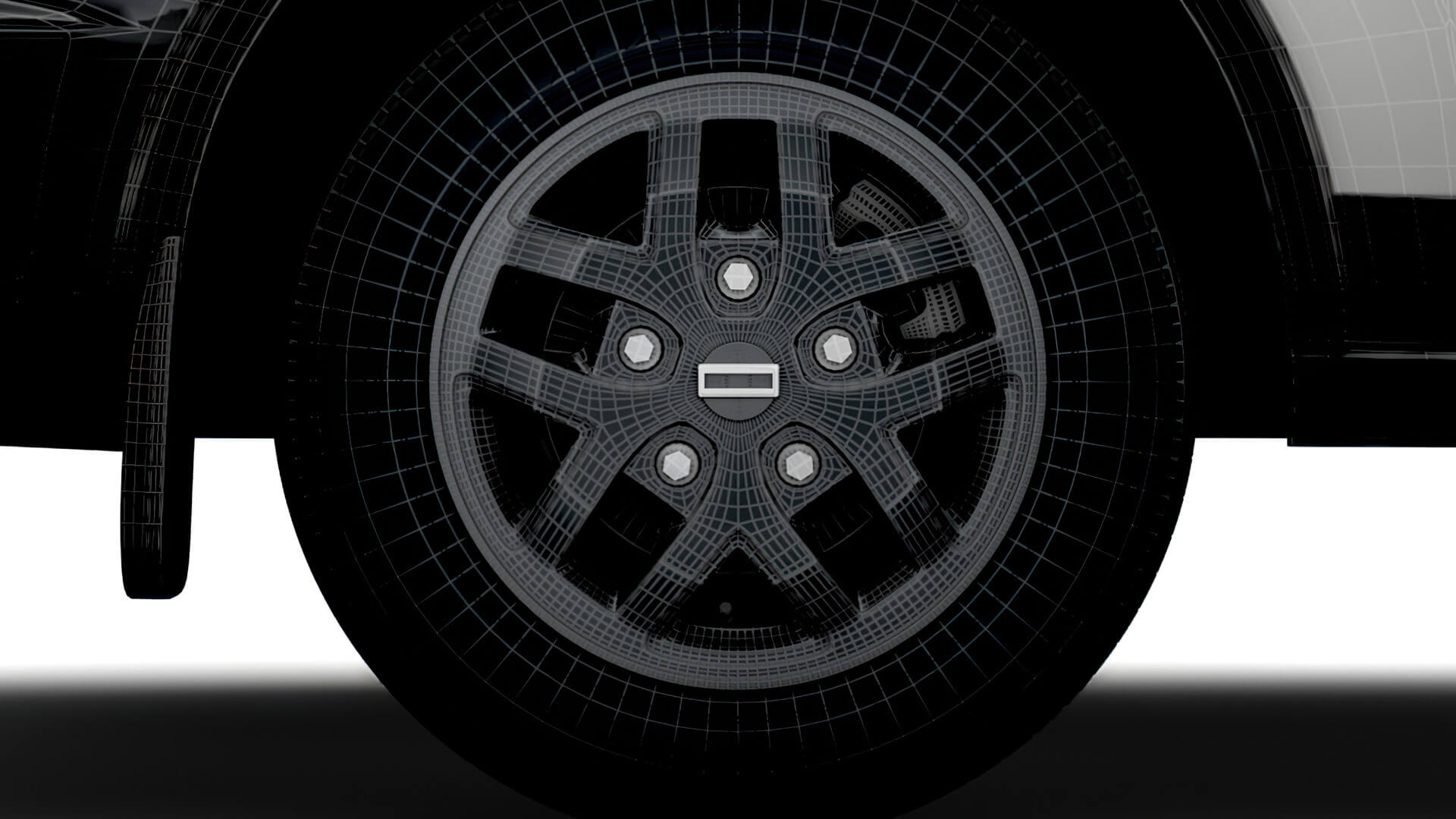 Ford Transit Custom Van Trail 2021 Wheel - 3D Model by Creative Idea Studio