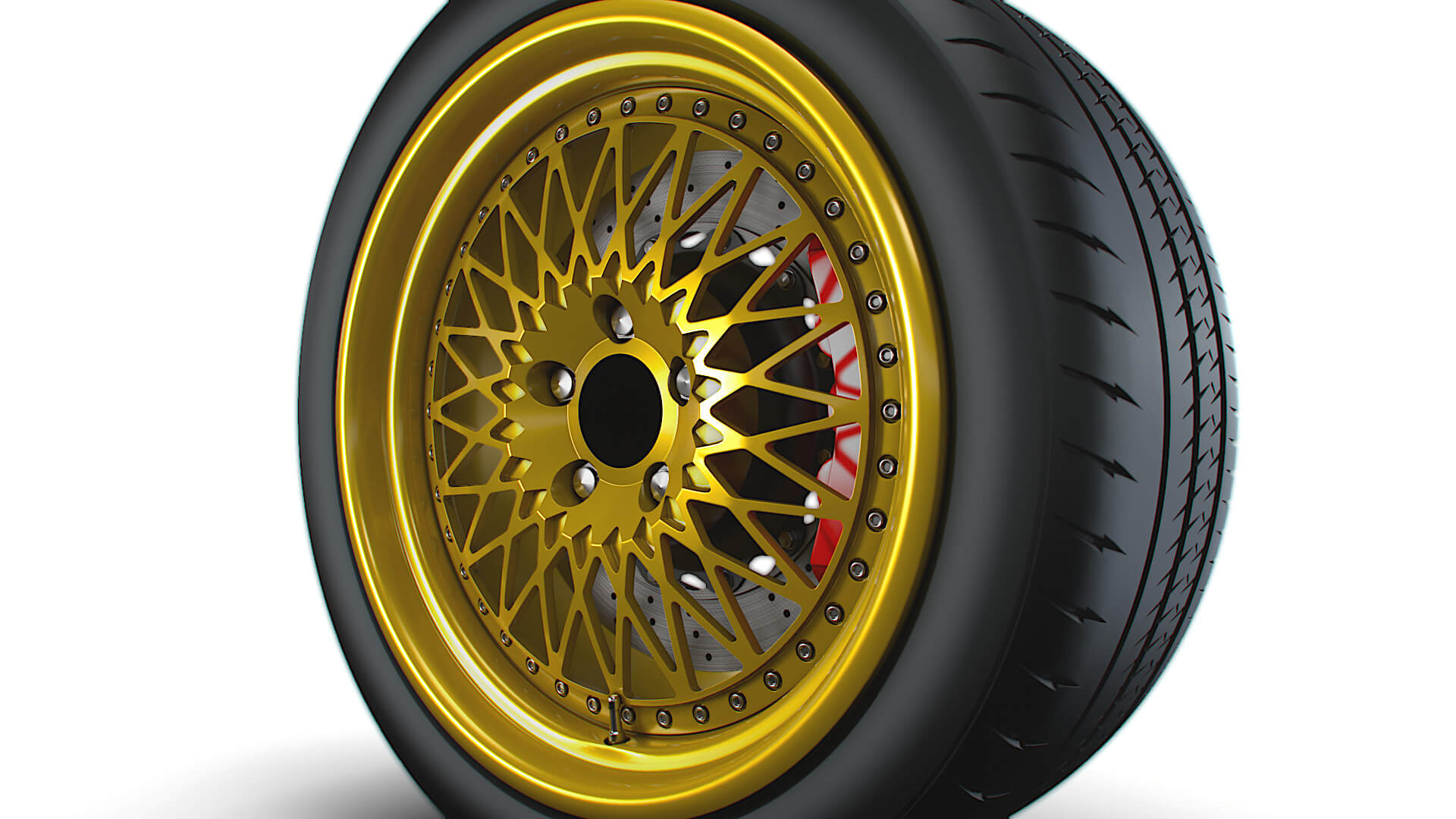 Forgeline Heritage Series LS3 Wheel - 3D Model by Creative Idea Studio