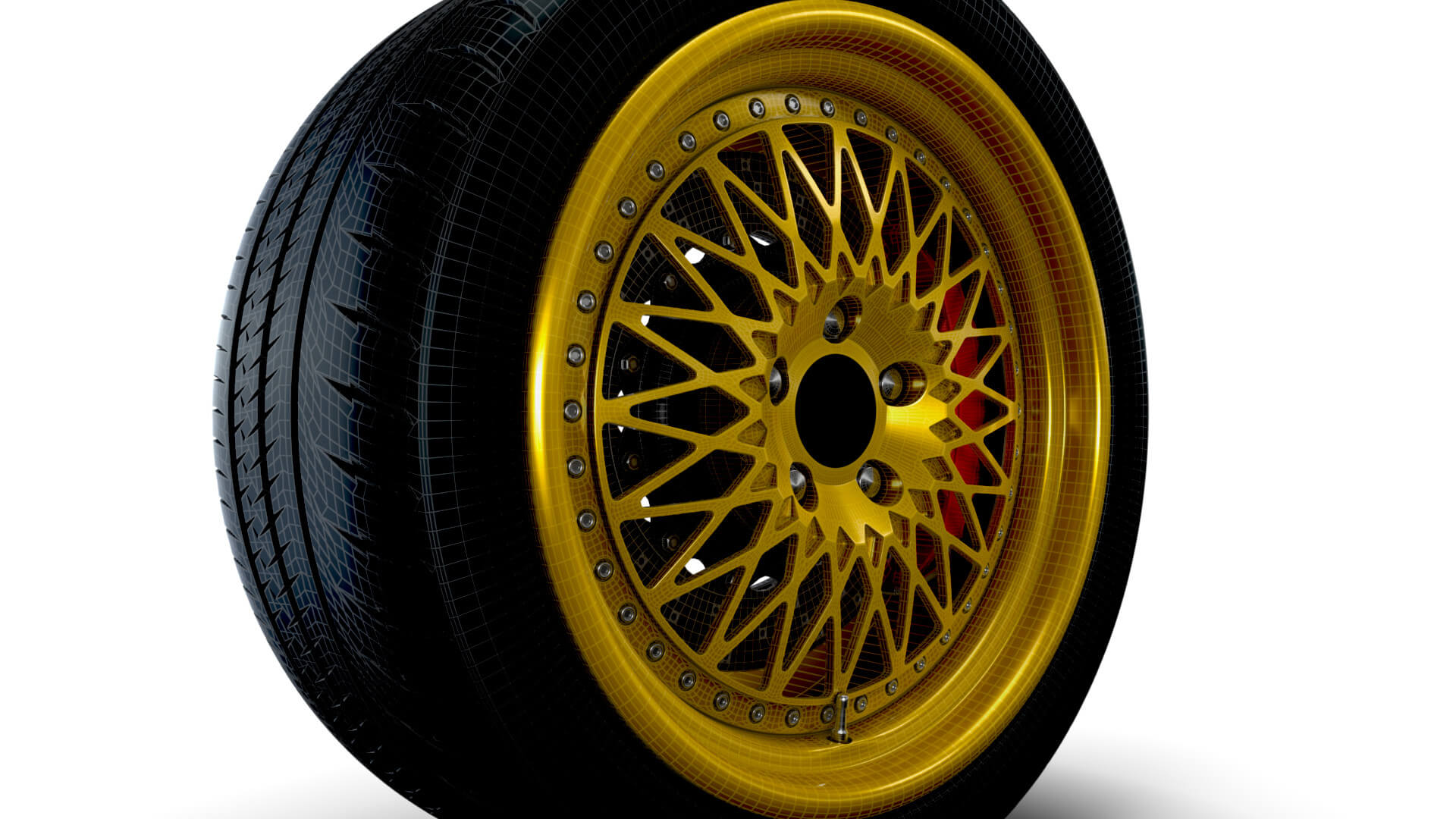 Forgeline Heritage Series LS3 Wheel - 3D Model by Creative Idea Studio