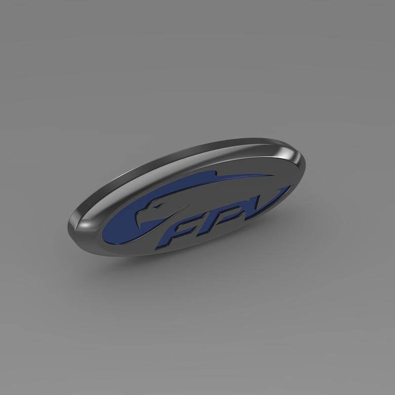 FPV Logo - 3D Model by Creative Idea Studio