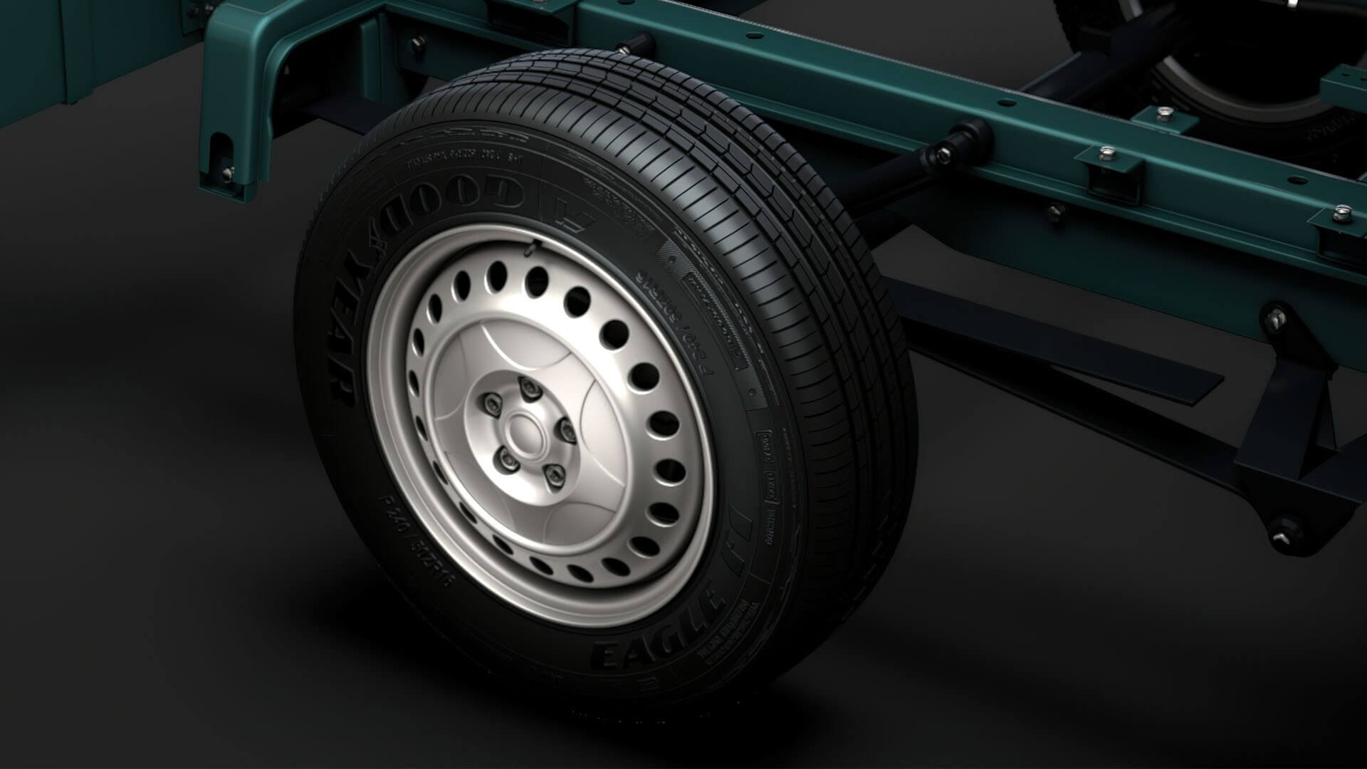 Freightliner Sprinter 2019 Wheel - 3D Model by Creative Idea Studio