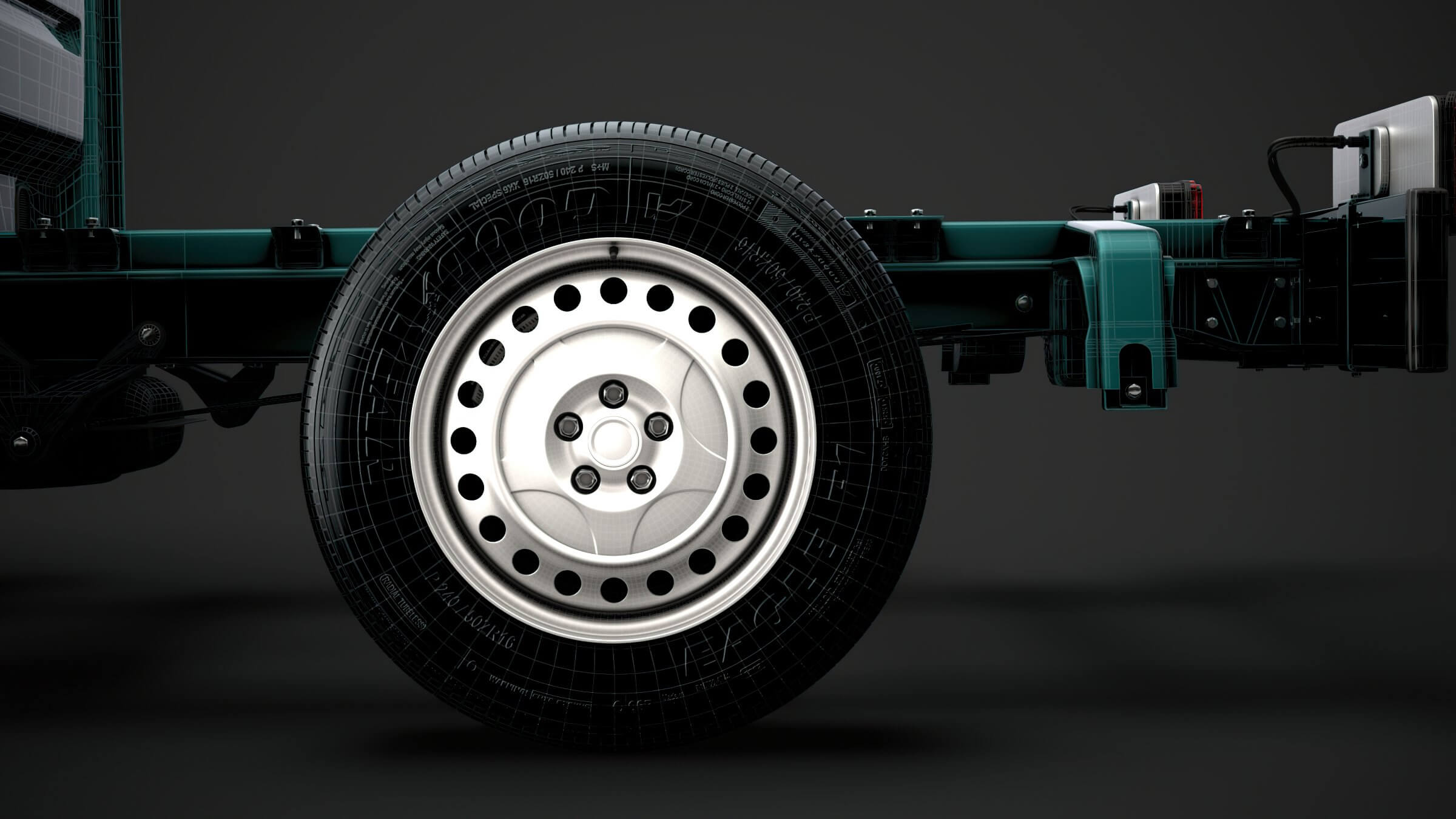 Freightliner Sprinter 2019 Wheel - 3D Model by Creative Idea Studio