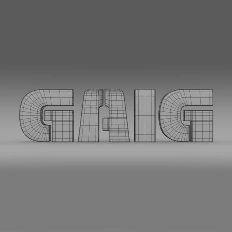 GAIG - 3D Model by Creative Idea Studio