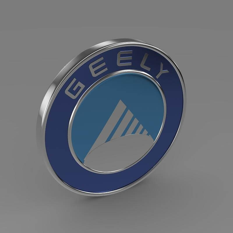 Geely Logo - 3D Model by Creative Idea Studio