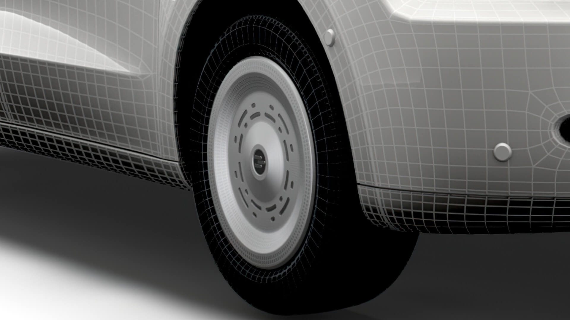 Generic EV Small Van 2023 Wheel - 3D Model by Creative Idea Studio