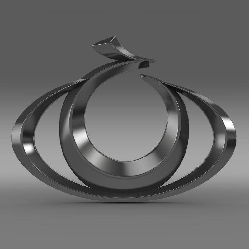 Gleagle Logo - 3D Model by Creative Idea Studio