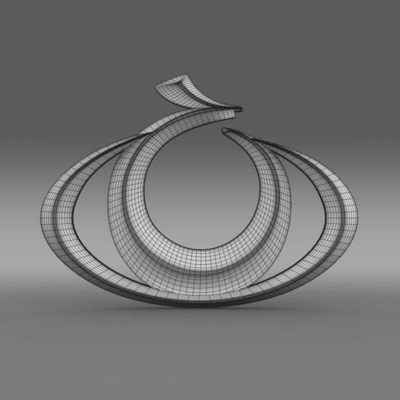 Gleagle Logo - 3D Model by Creative Idea Studio