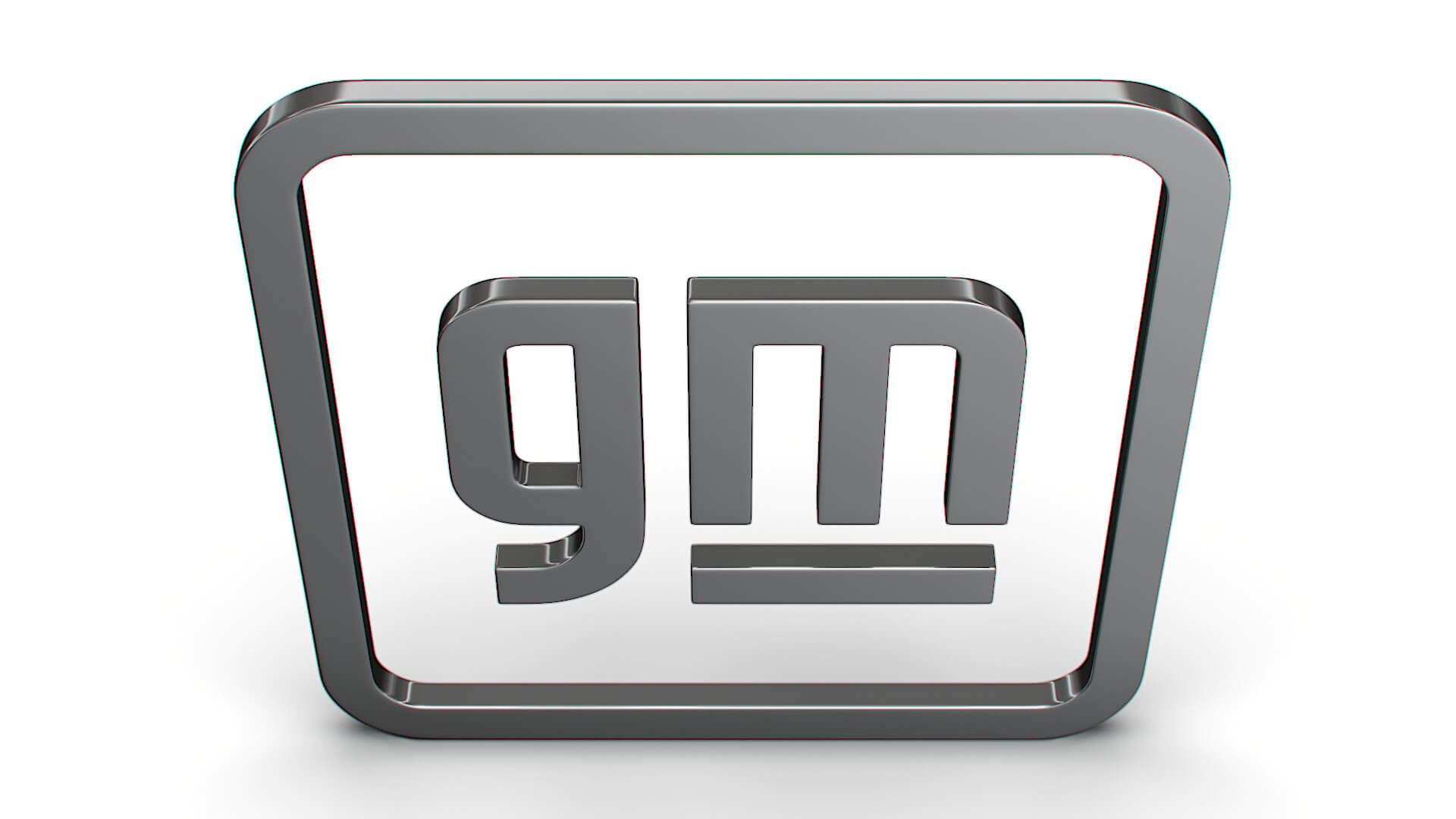 GM Logo - 3D Model by Creative Idea Studio