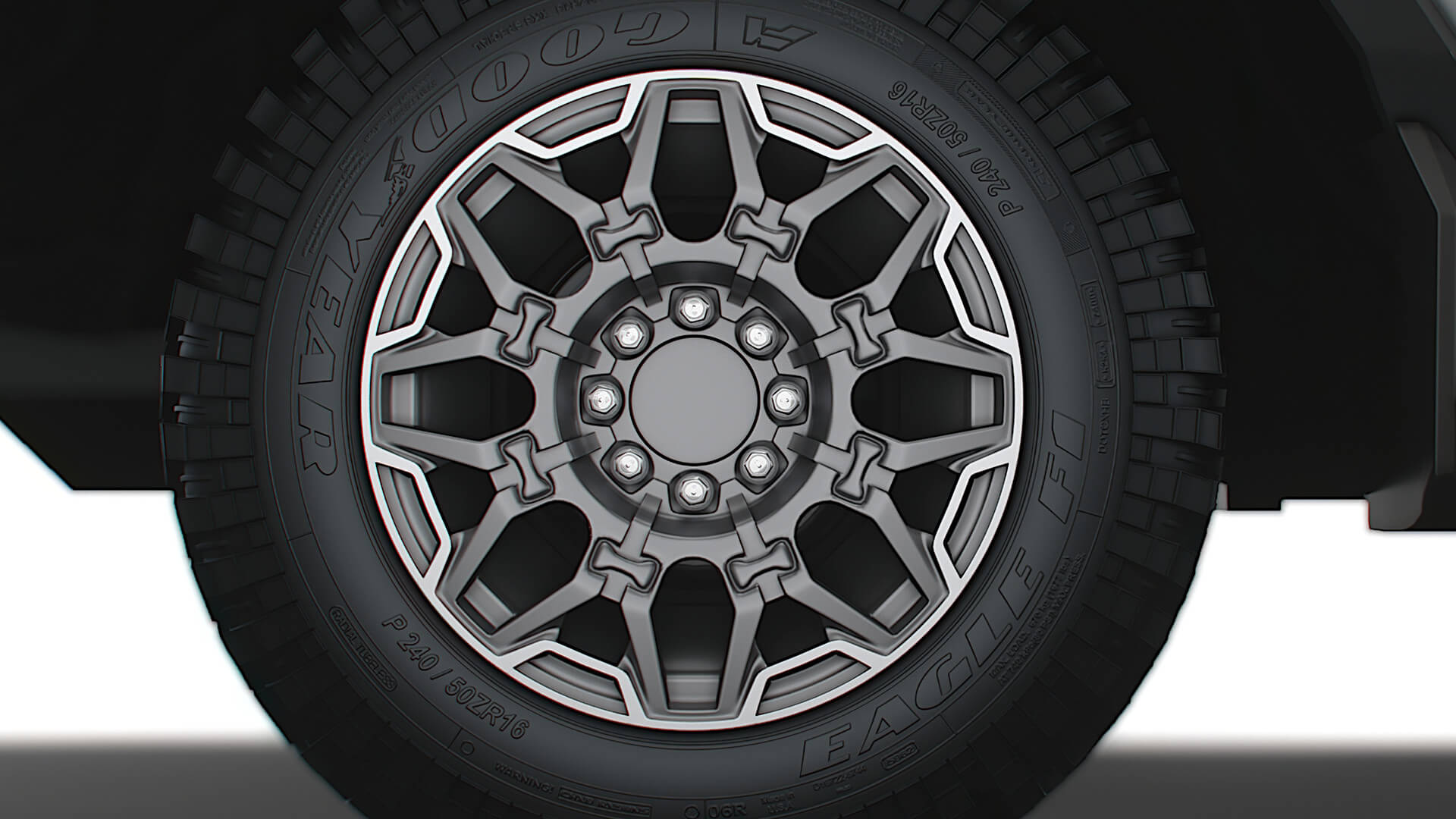 GMC Hummer EV Pickup Edition 1 2022 Wheel - 3D Model by Creative Idea ...