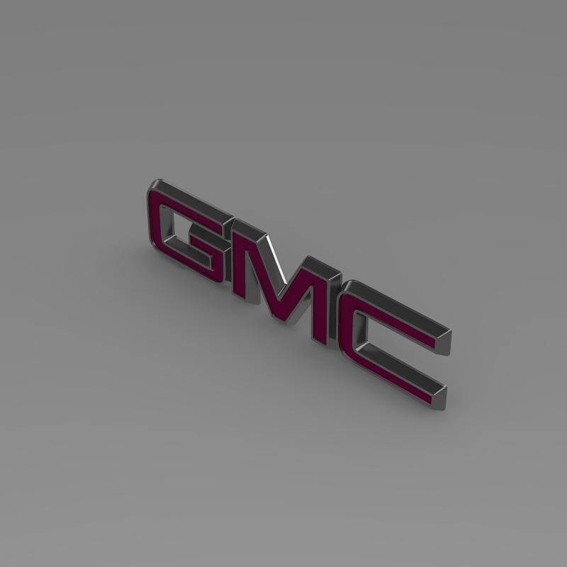 Gmc Logo - 3D Model by Creative Idea Studio