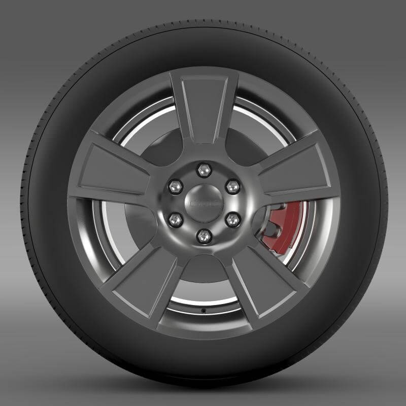 GMC Sierra Regular Cab Wheel - 3D Model by Creative Idea Studio