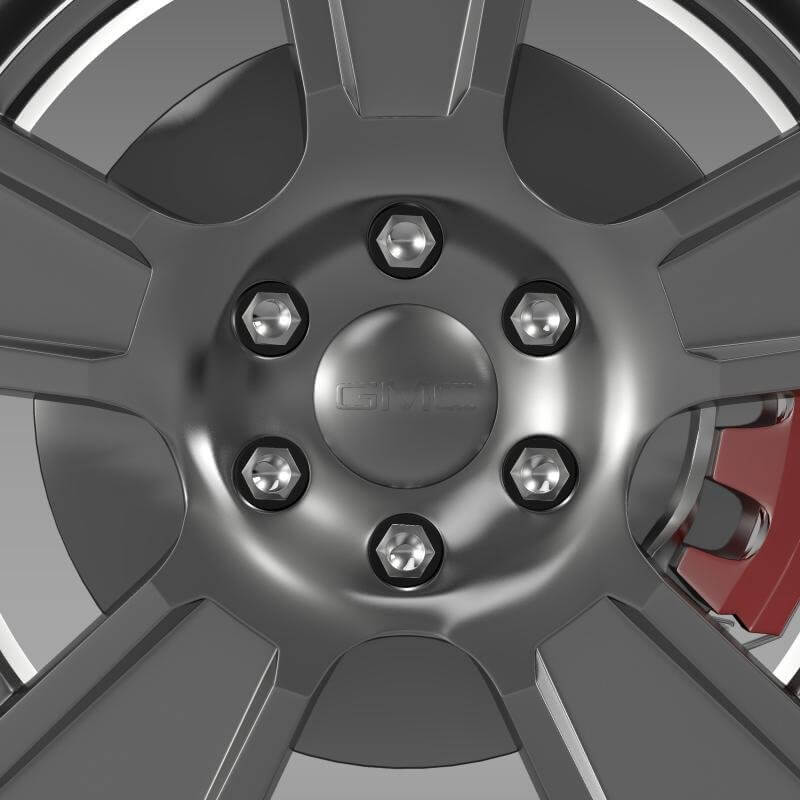 GMC Sierra Regular Cab Wheel - 3D Model by Creative Idea Studio