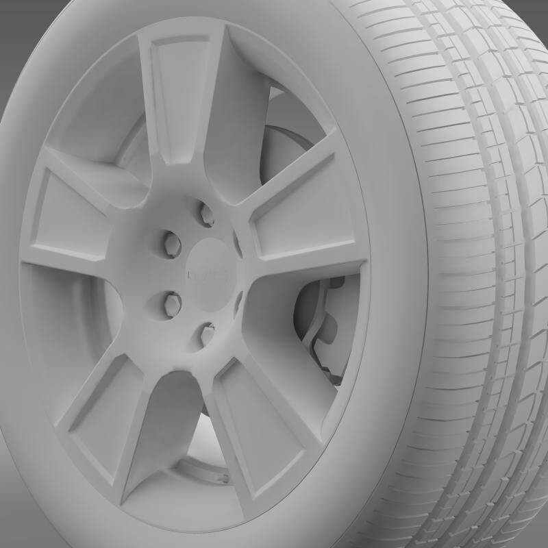 GMC Sierra Regular Cab Wheel - 3D Model by Creative Idea Studio