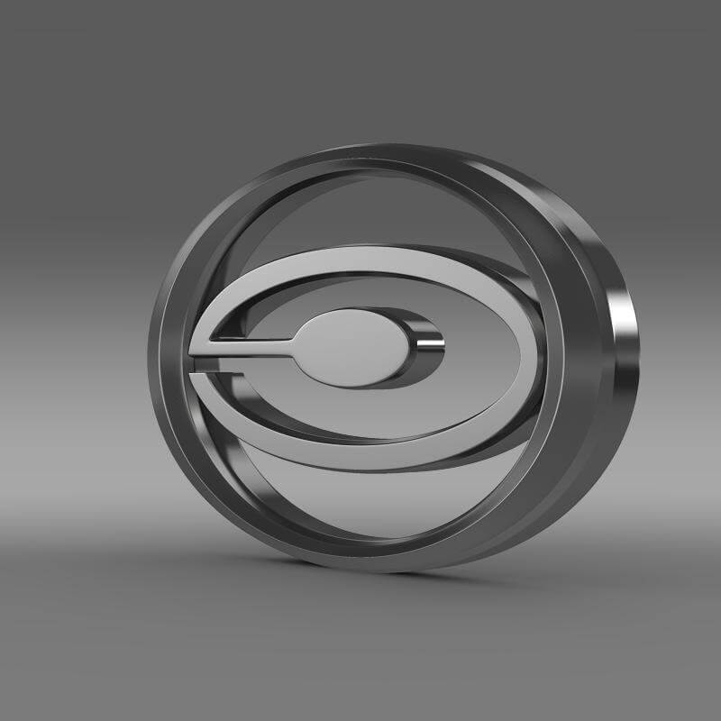 Gonow Logo - 3D Model by Creative Idea Studio