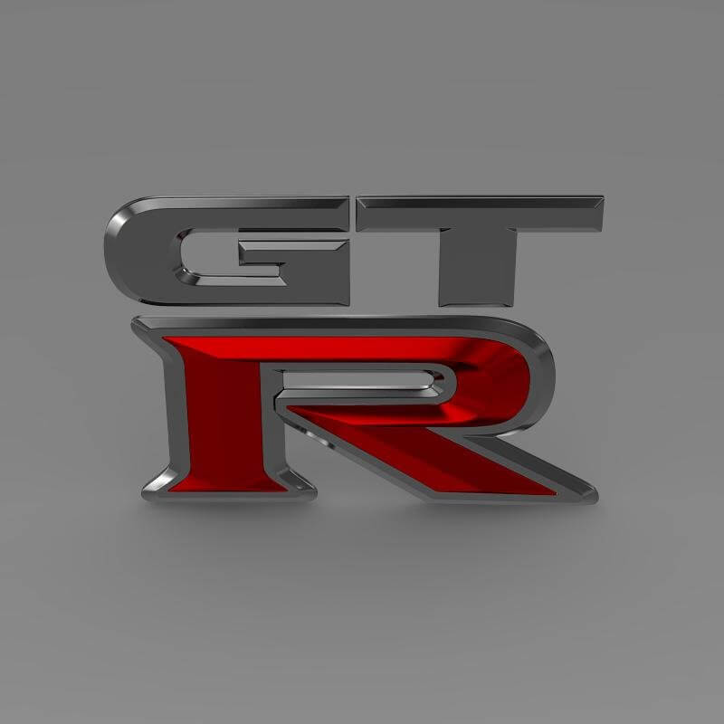 GTR Logo - 3D Model by Creative Idea Studio