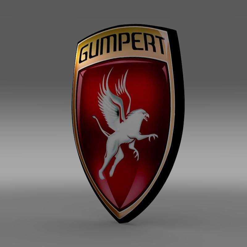 Gumpert Logo - 3D Model by Creative Idea Studio