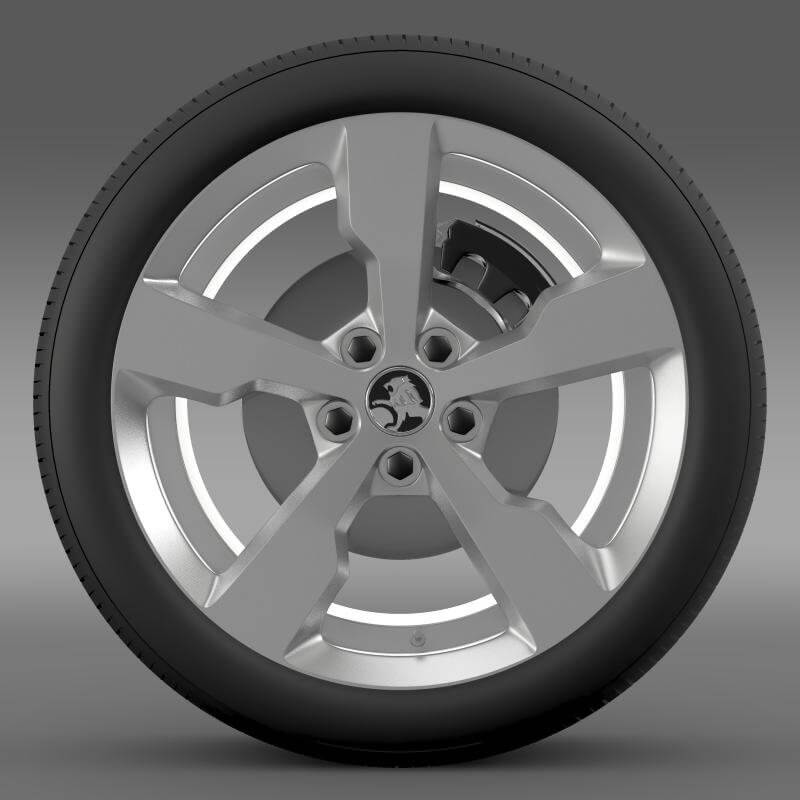 Holden Volt Wheel - 3D Model by Creative Idea Studio