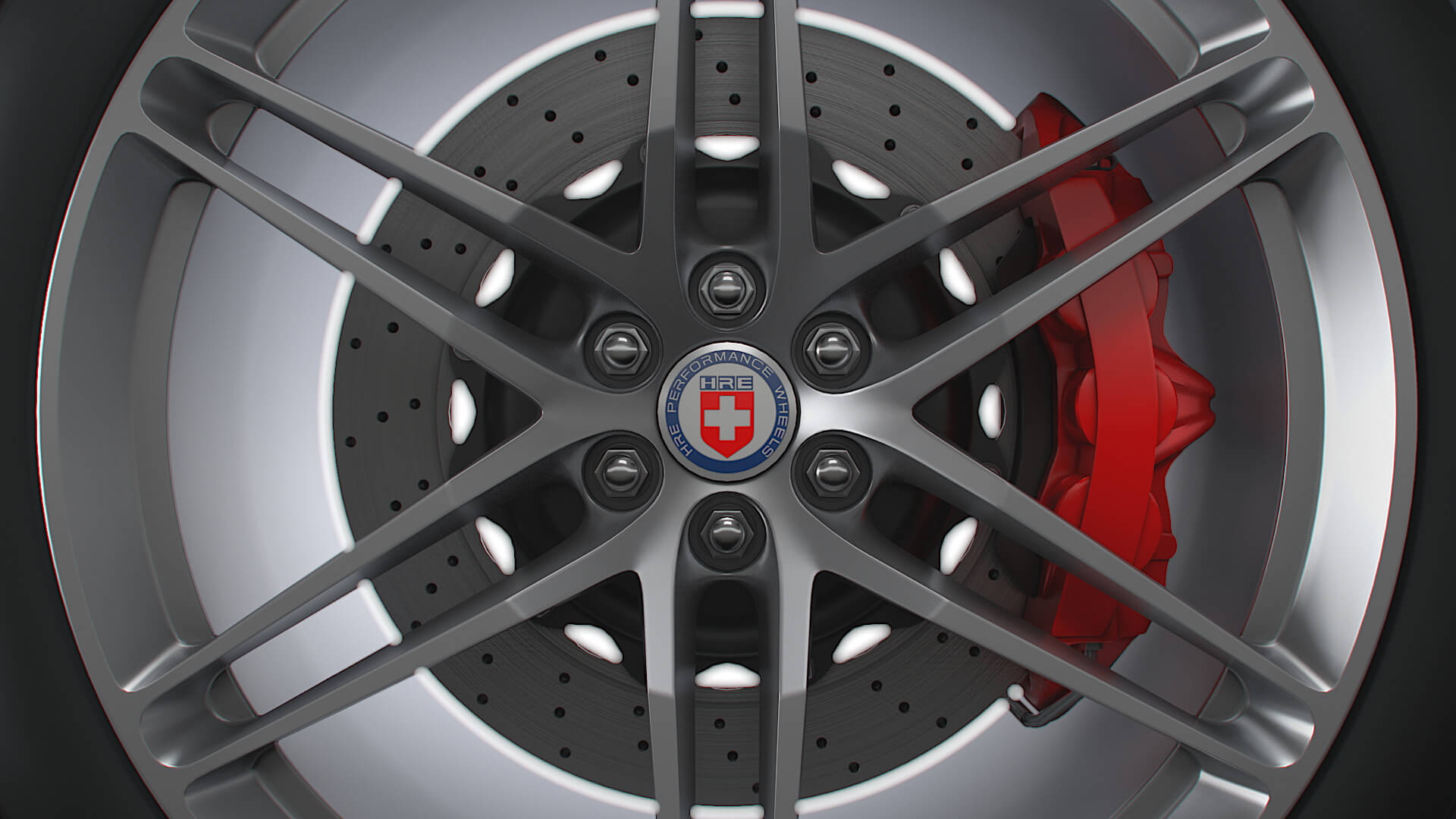 HRE P106 Wheels - 3D Model by Creative Idea Studio