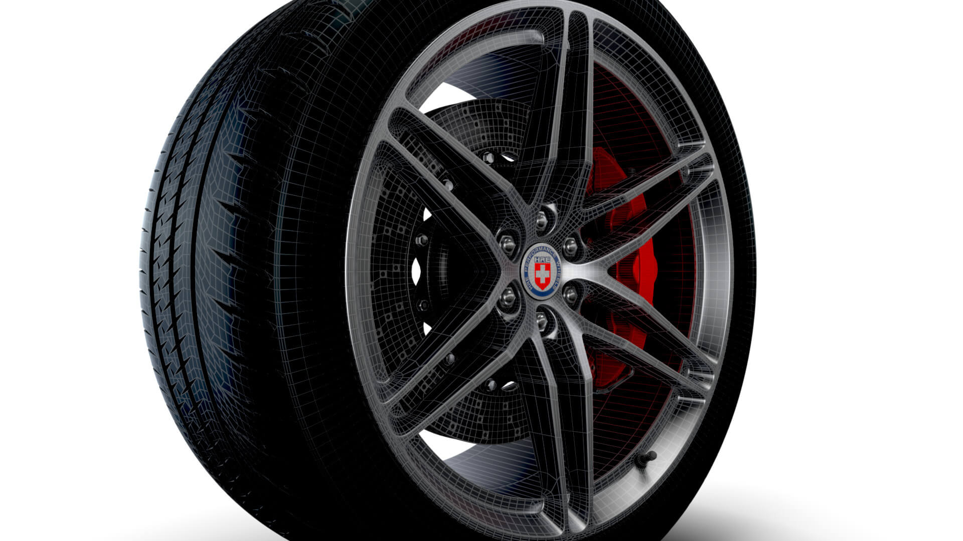 HRE P106 Wheels - 3D Model by Creative Idea Studio